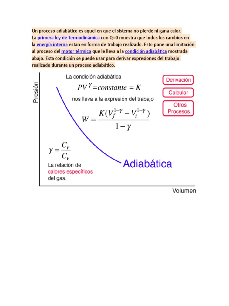 Proceso Adiabático | PDF