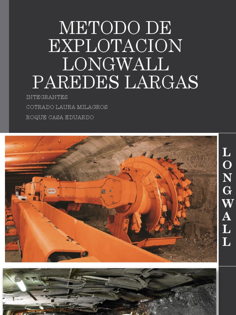Longwall Mining Pdf