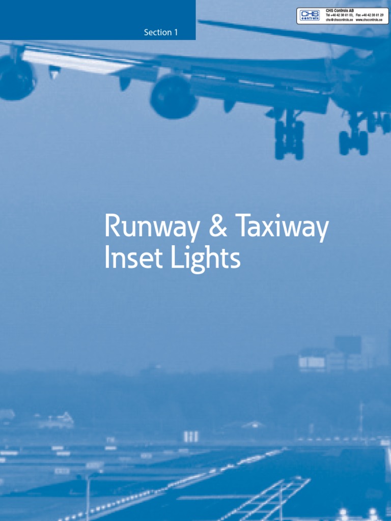01 - Runway and Taxiway Inset Lights-1 PDF | PDF | Runway | Nature