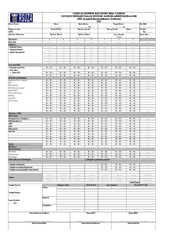 Clinical Pathway Dan Sistem Drgs Casemix SMF Ilmu Penyakit Dalam Rsud ...