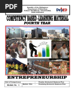 Grade 9-10 Entrepreneurship Curriculum Guide | PDF | Competence (Human ...