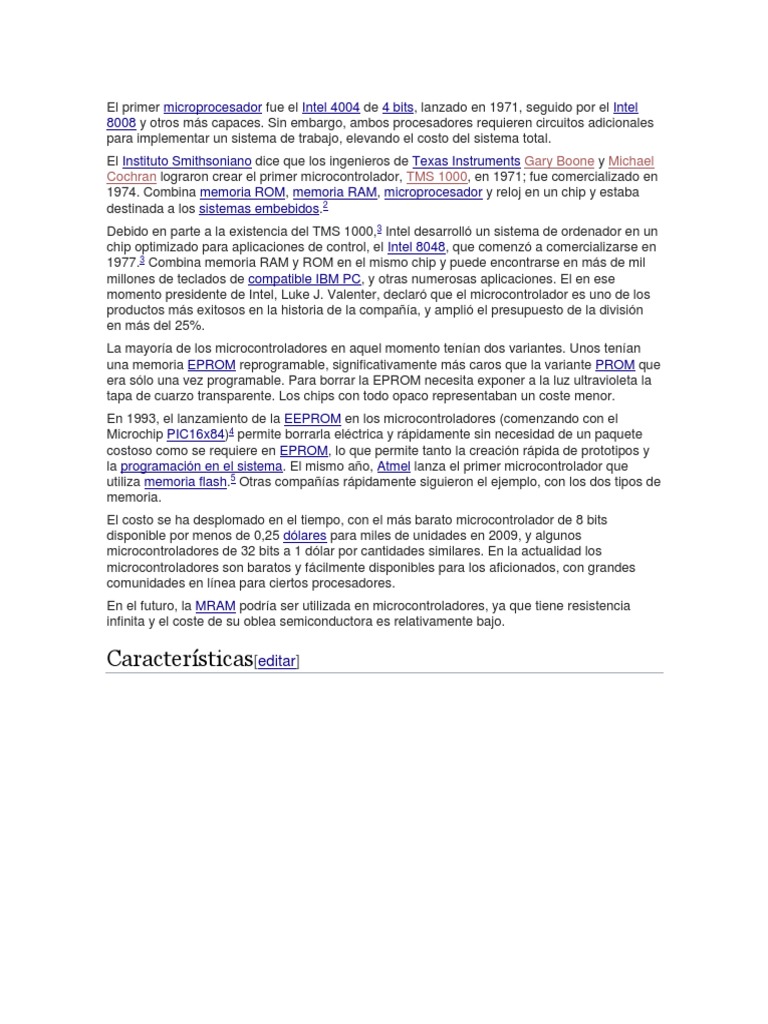 El Primer | PDF | Microcontrolador | Microprocesador