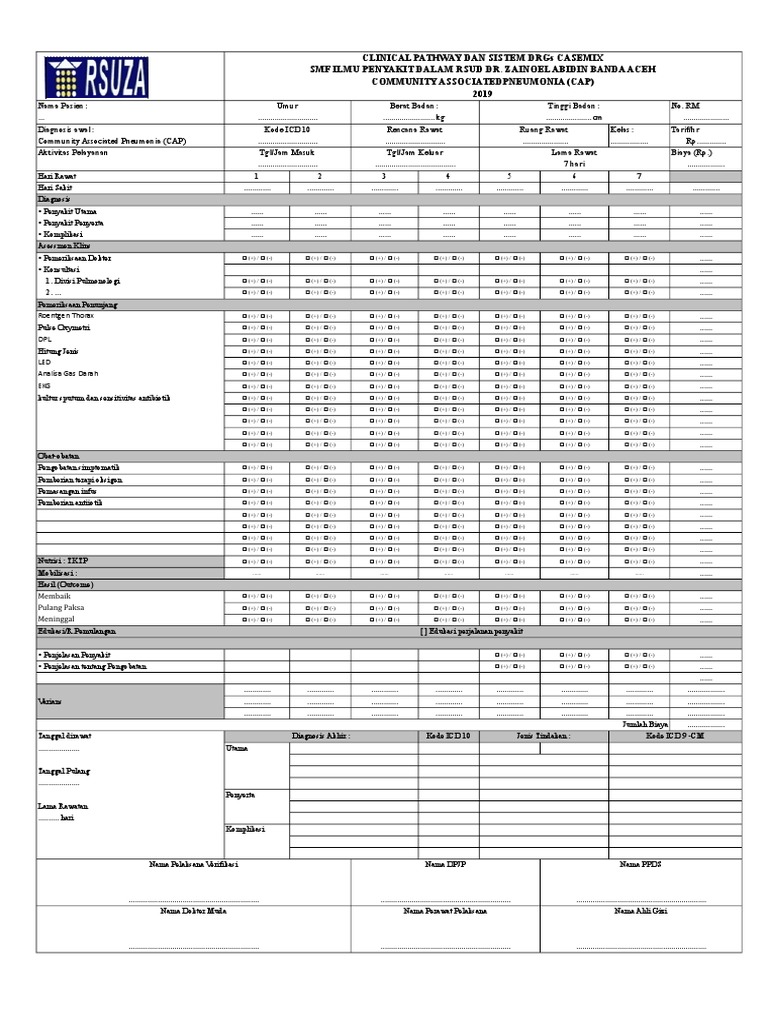 Clinical Pathway Cap | PDF