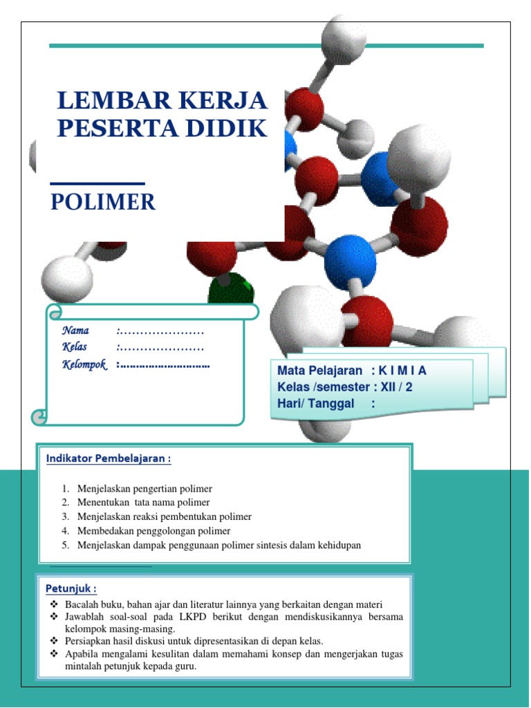 LKPD Polimer | PDF