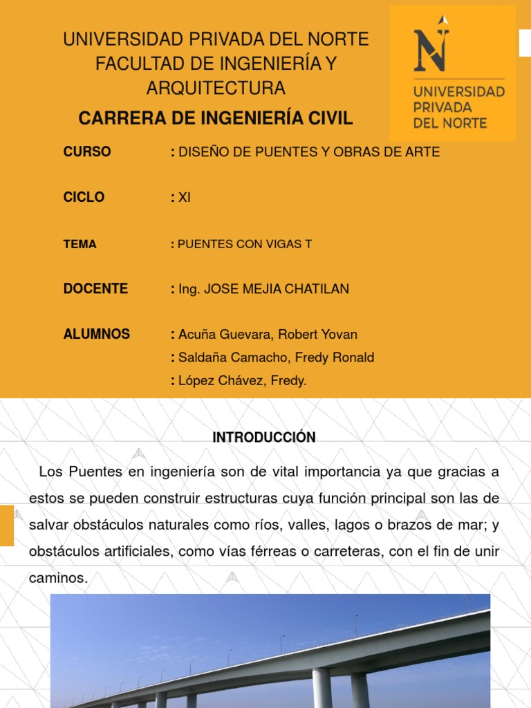 Puentes Con Vigas Tipo I Pdf Puente Hormigón