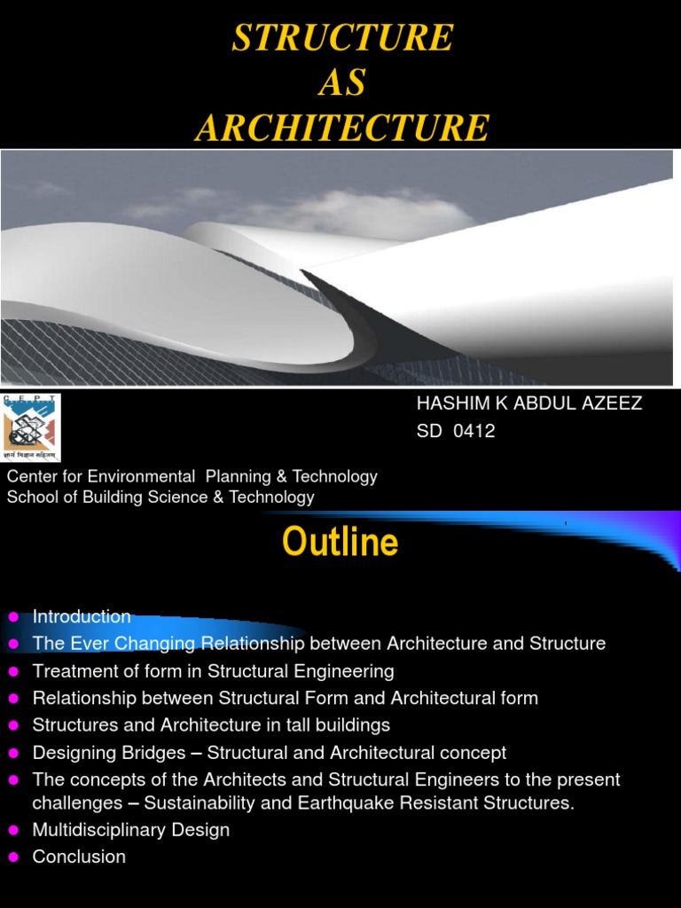 Structure as Architecture: Key Concepts | PDF | Design | Structural ...