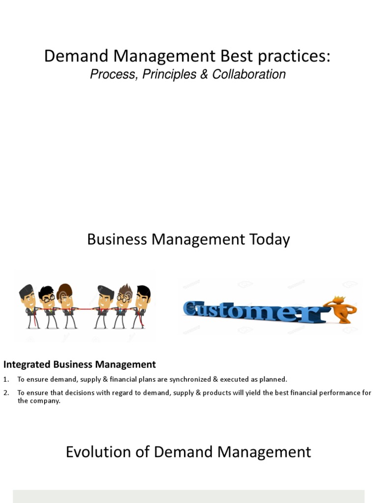 Demand Management Best Practices - Process Principles and Collaboration ...
