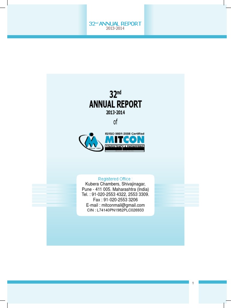 Mitcon Report | PDF | Financial Statement | Economic Growth