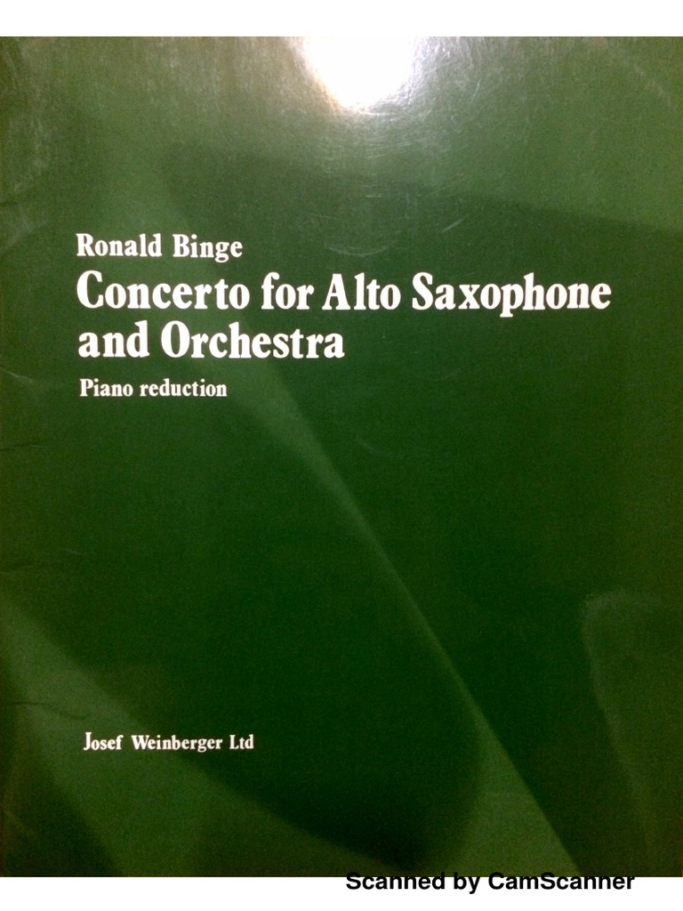 Concerto Ronald Binge PDF | PDF