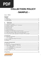 Credit Collection Policy Procedures and Practices | PDF | Credit ...