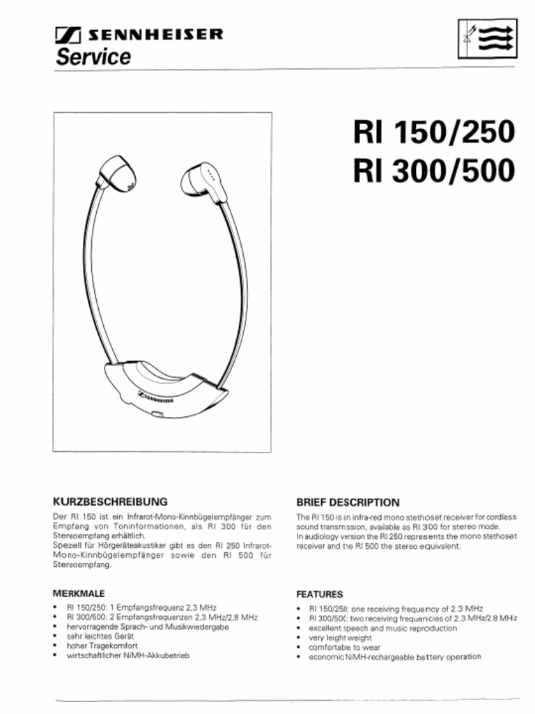 RI 500 Service Manual PDF | PDF