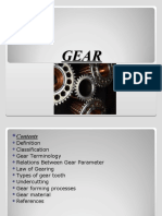 Weber Ring Gear Contact Pattern Interpretation PDF | PDF | Gear | Tooth