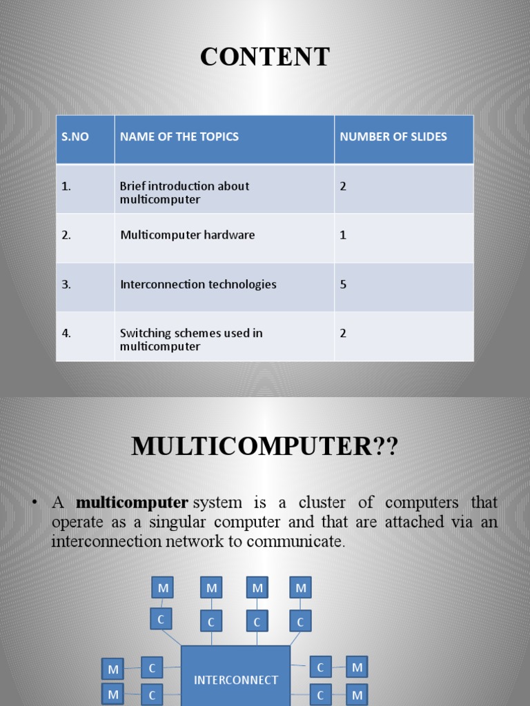 Os (Multicomputer Hardware) | PDF | Parallel Computing | Network Topology