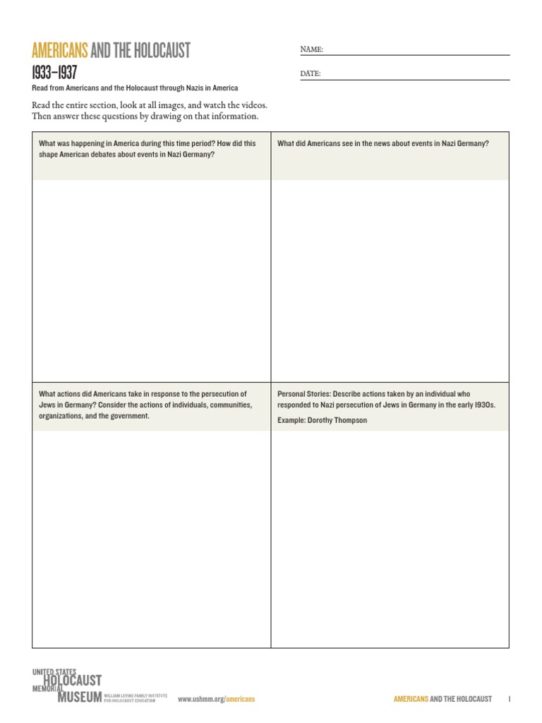 Aath Graphic Organizer | PDF | The Holocaust | News