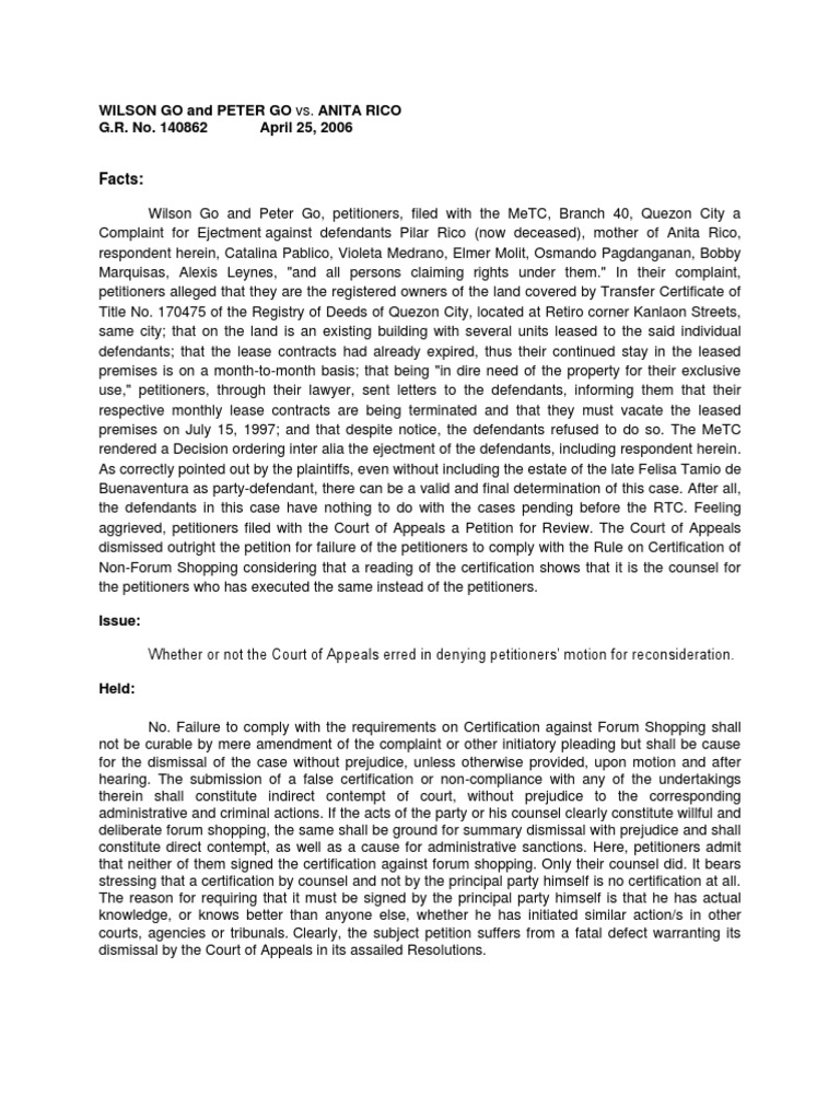 Legal Forms Digest | PDF | Pleading | Complaint