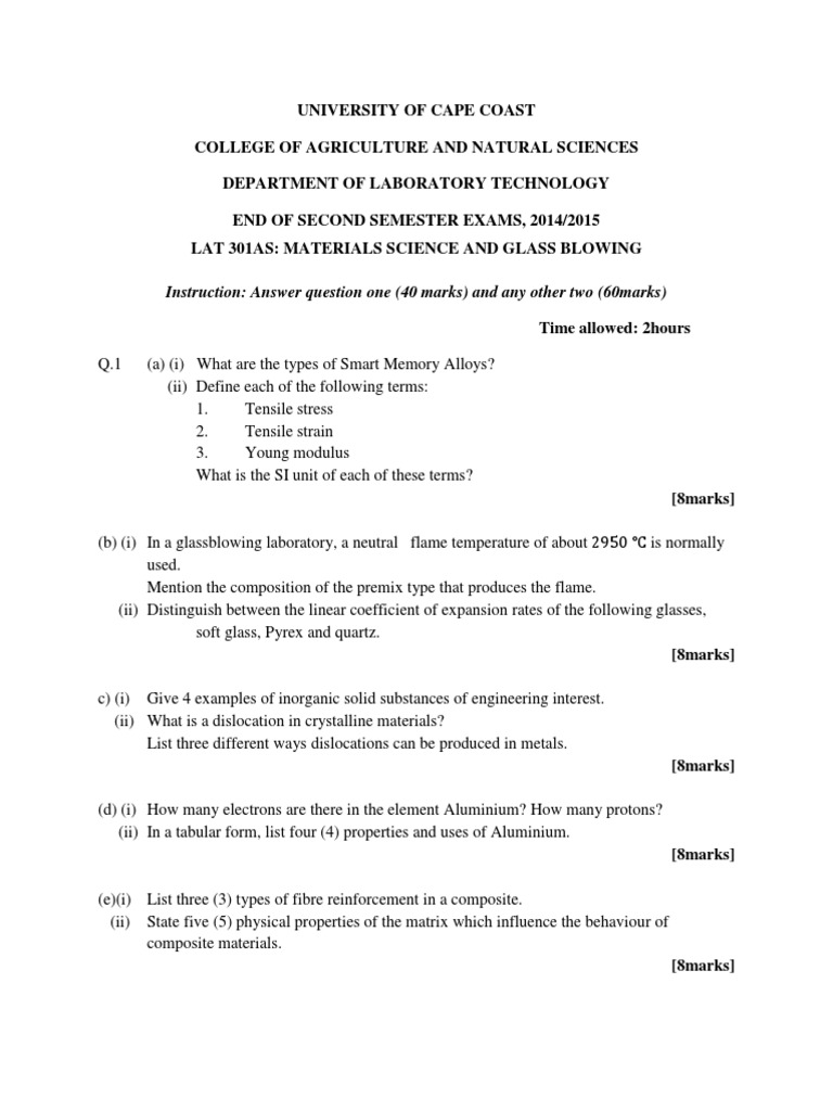 Mat Science | PDF | Composite Material | Metals