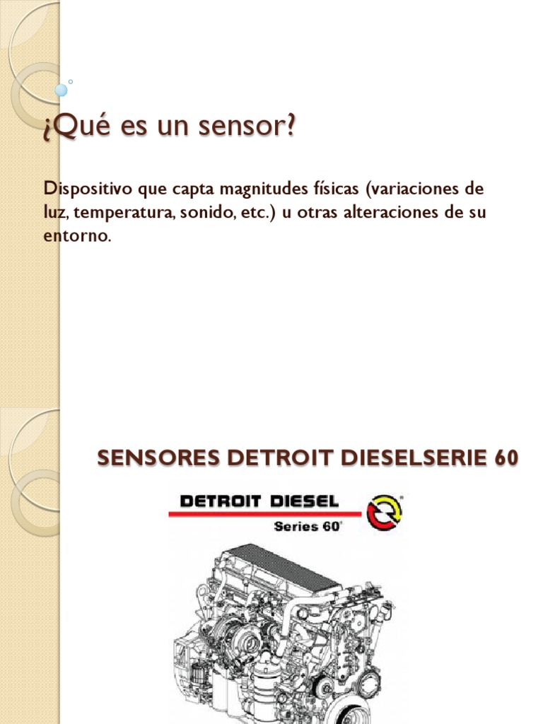 Sensores Diesel | PDF | Sensor | Motor diesel