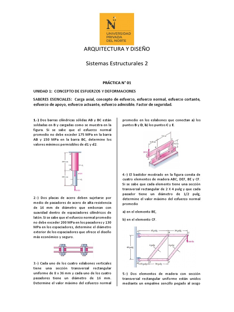 Análisis de esfuerzos y dimensionamiento de elementos estructurales ...