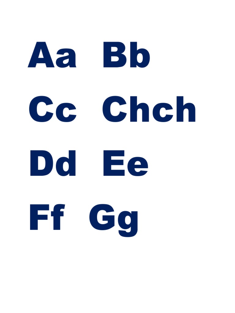 Alphabet Sequence Overview | PDF