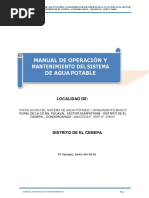 Manual de O&M-PTAR-g | PDF | Aguas residuales | Tanques