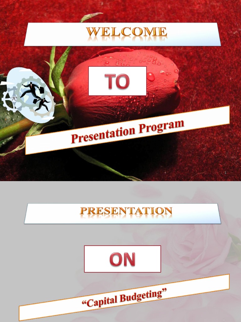 Presentation On Capital Budgeting | PDF | Internal Rate Of Return ...