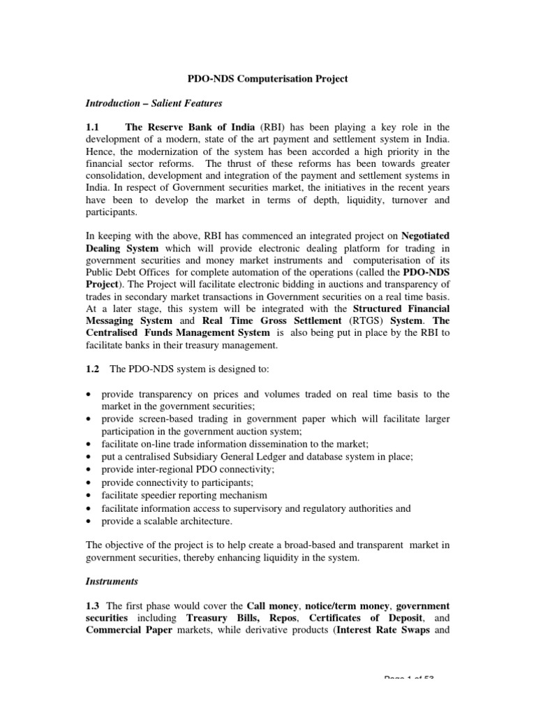 Introduction - Salient Features: Page 1 of 53 | PDF