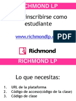 Pasos para Hacer Registro en Richmond Reingreso | PDF