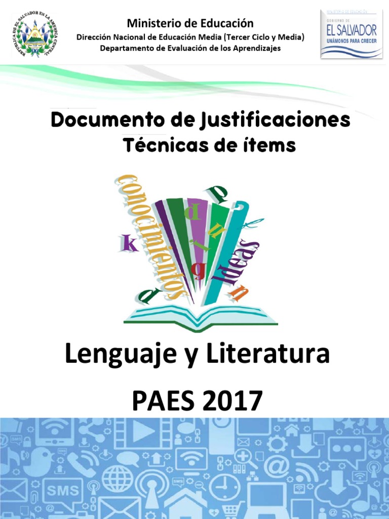 Documento de Justificaciones Técnicas para la Prueba de Aprendizaje y Aptitudes para Egresados ...