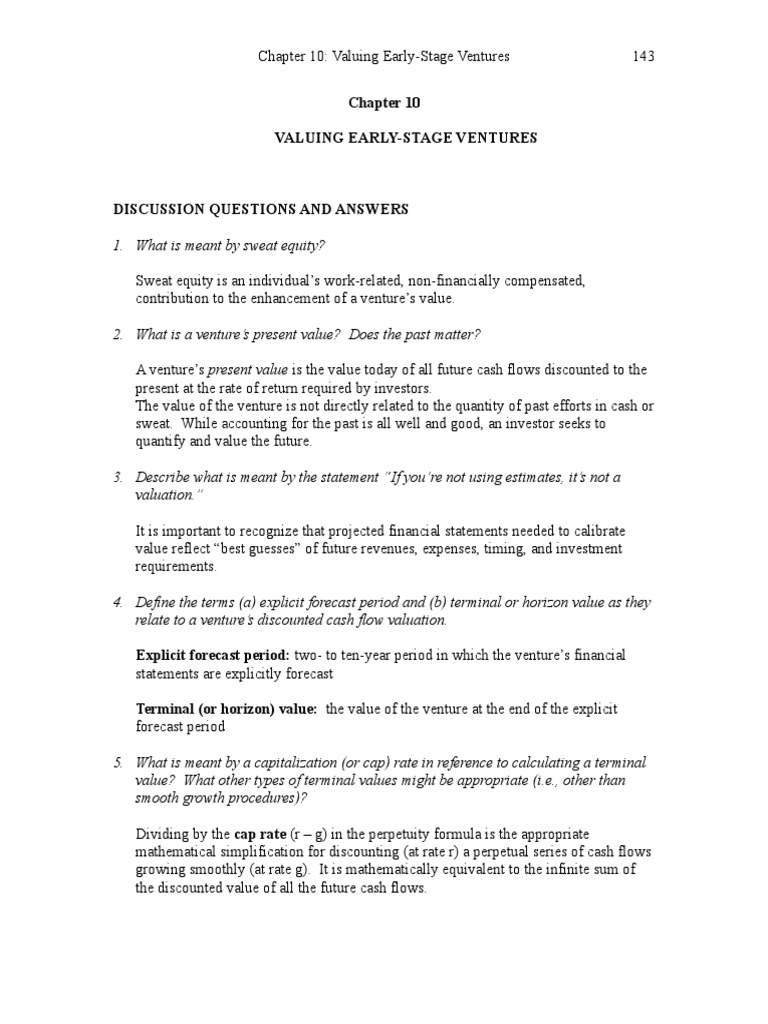 Chap 10 Solutions | PDF | Stock Valuation | Valuation (Finance)
