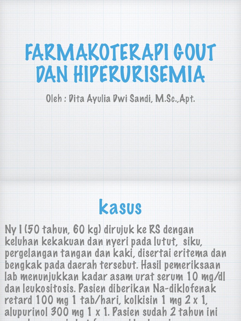 Gout Dan Hiperurisemia PDF | PDF