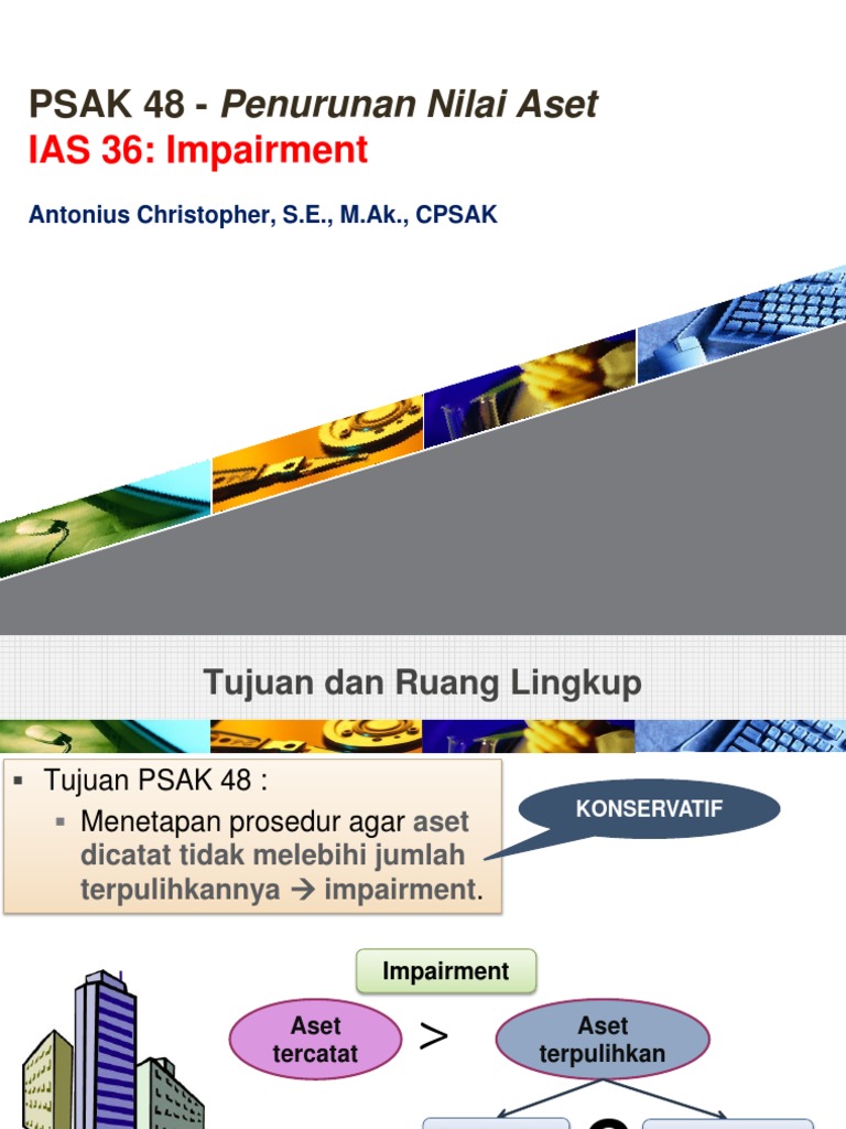 PSAK 48 Penurunan Nilai Aset IAS 36 Impairment PDF | PDF | Pengelolaan Keuangan & Uang | Bisnis