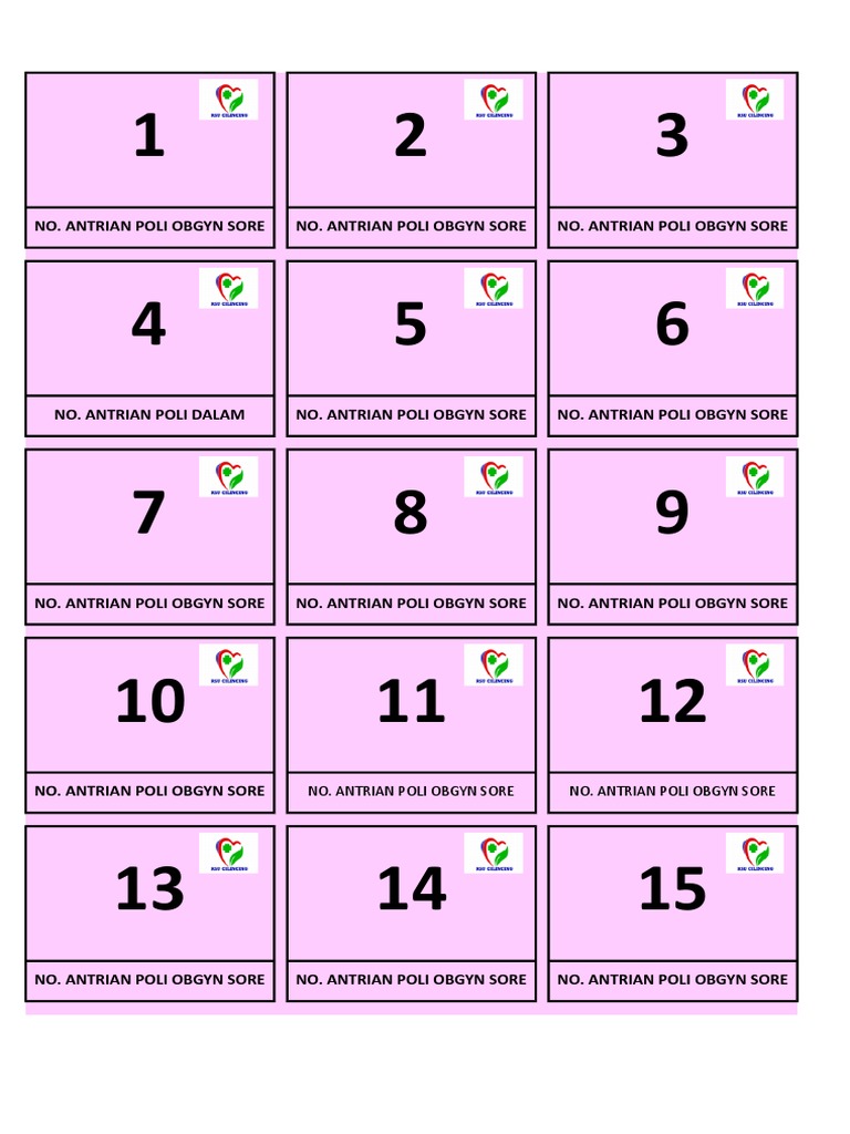 Antrian Poli Lama Edited | PDF