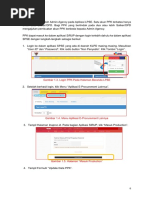 PANDUAN INPUT RUP - Akun PPK | PDF