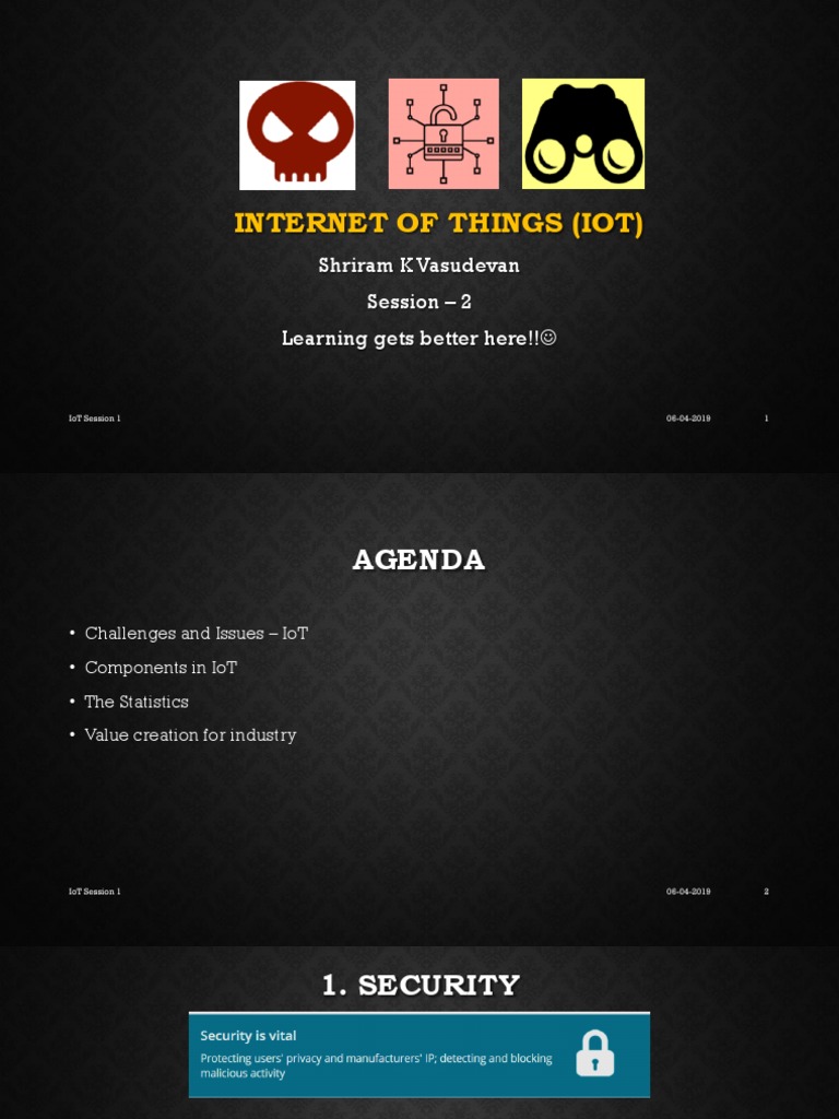 Iot Shriram K Vasudevan Session2 Complete Pdf Internet Of Things Computer Network