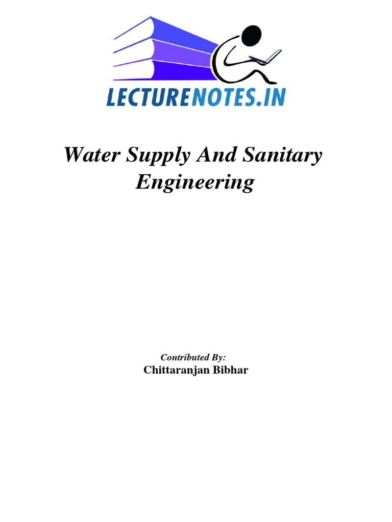 Water Supply and Sanitary Engineering by Chittaranjan Bibhar 2cfa37 PDF ...