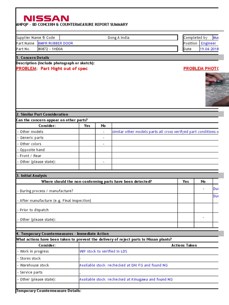 4M Sheet Format | PDF | Business