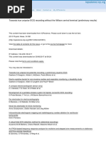Wilson Central Terminal | PDF | Electrocardiography | Low Pass Filter