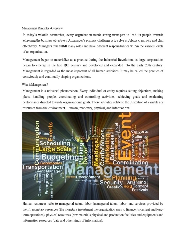 All About Management | PDF | Goal | Science