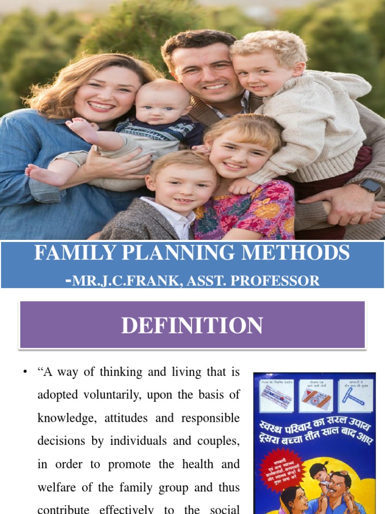 Family Planning Methods | PDF | Combined Oral Contraceptive Pill ...