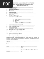 Tetfund Conference Nomination Form | PDF | Universities And Colleges ...