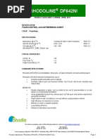 Brij - Fatty Alcohol Ethoxylates | PDF | Emulsion | Chemical Substances