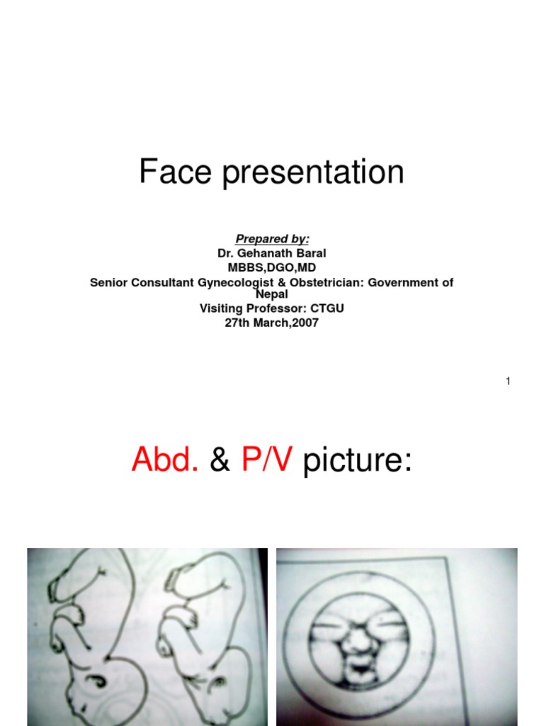 Lecture-12 Face Presentation | PDF