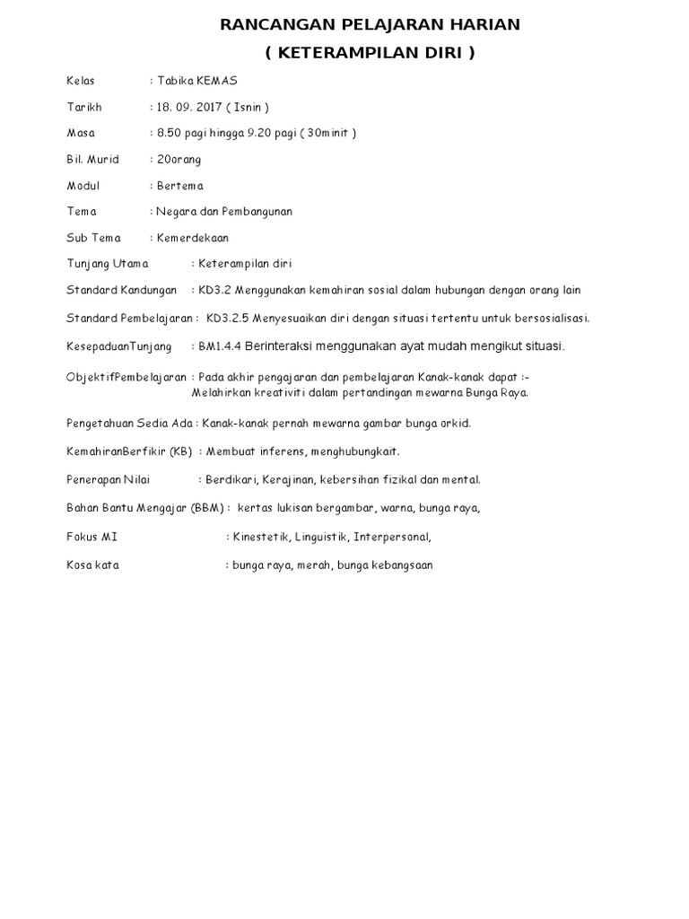 Lampiran AP (RPP) M33 | PDF