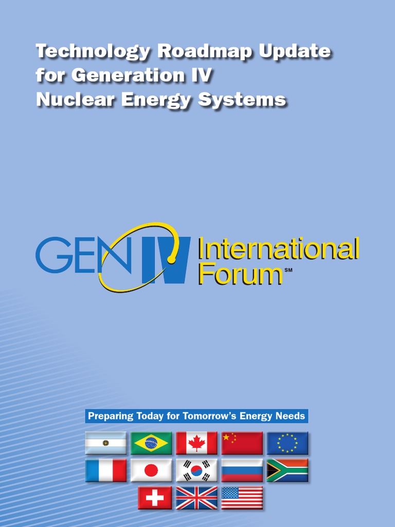 Technology Roadmap Update For Generation IV Nuclear Energy Systems ...