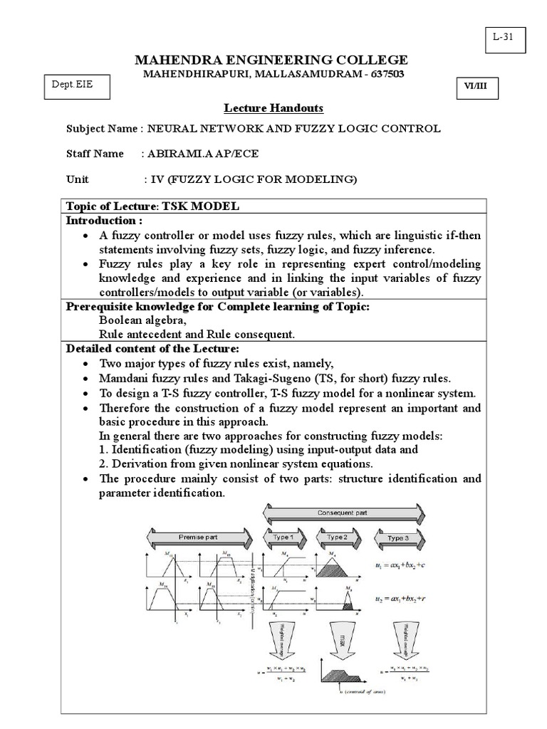 Mahendra Engineering College: Lecture Handouts | PDF | Computers | Technology & Engineering