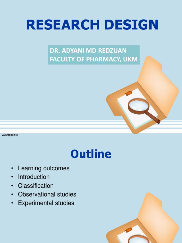 Research Design - Updated 2019 | PDF | Cohort Study | Experiment
