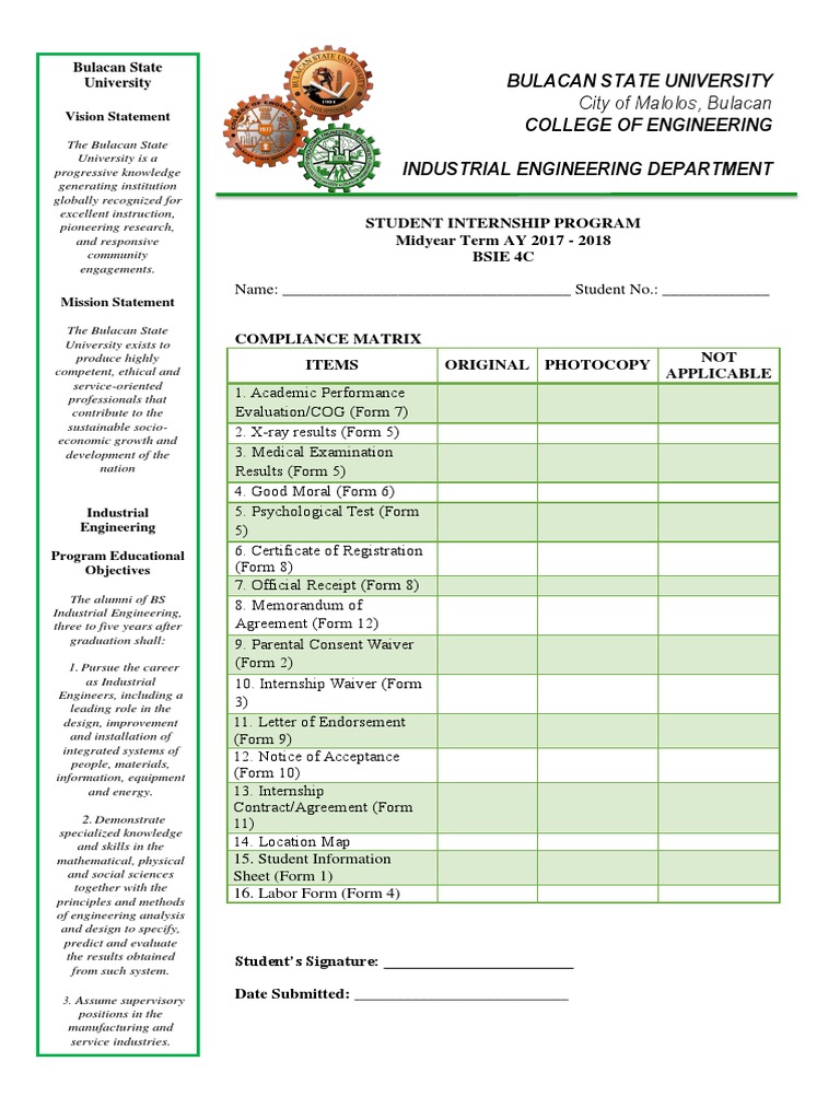 00 Compliance Matrix | PDF | Industrial Engineering | Engineering