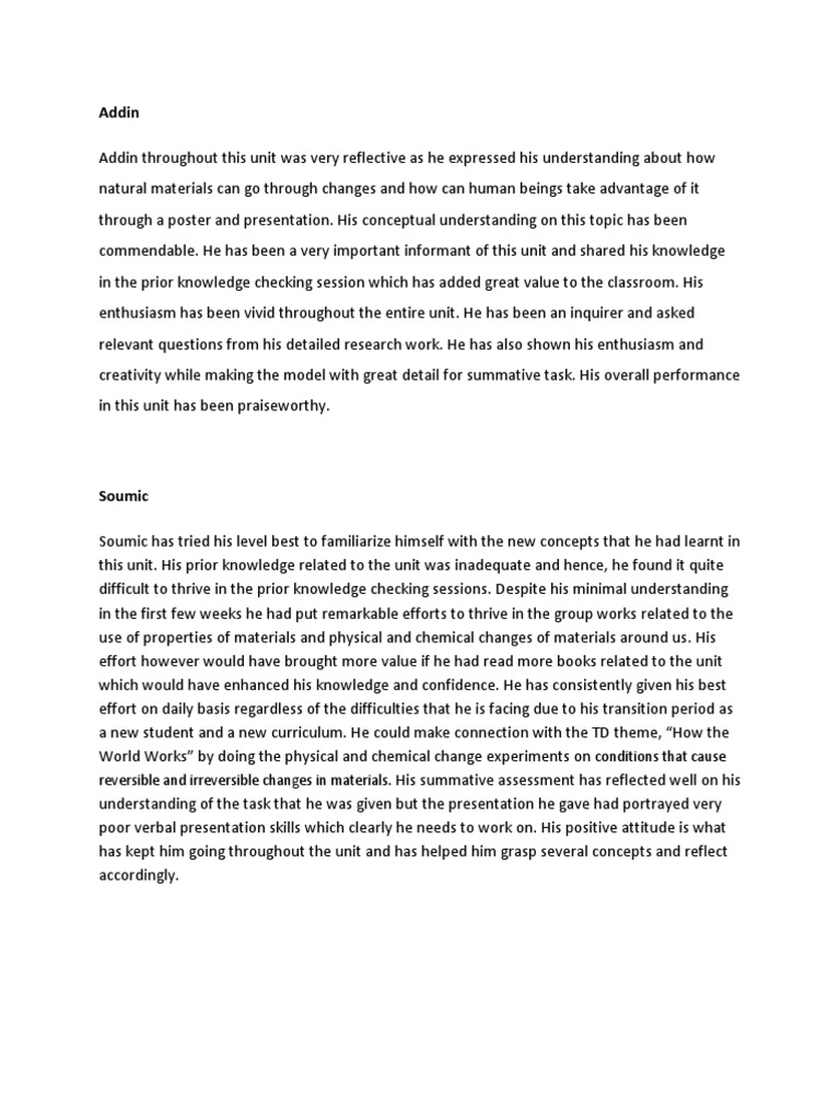 How We Organize Ourselves UOI Comments | PDF | Understanding | Learning