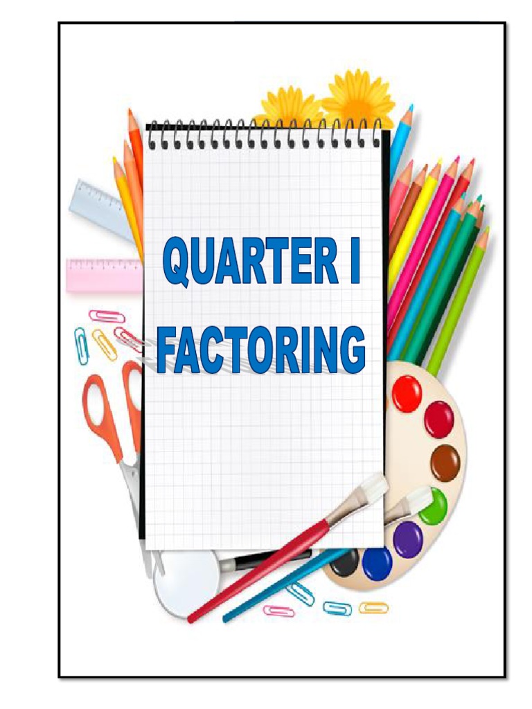 4 Grade 8 LP | PDF | Quadratic Equation | Factorization