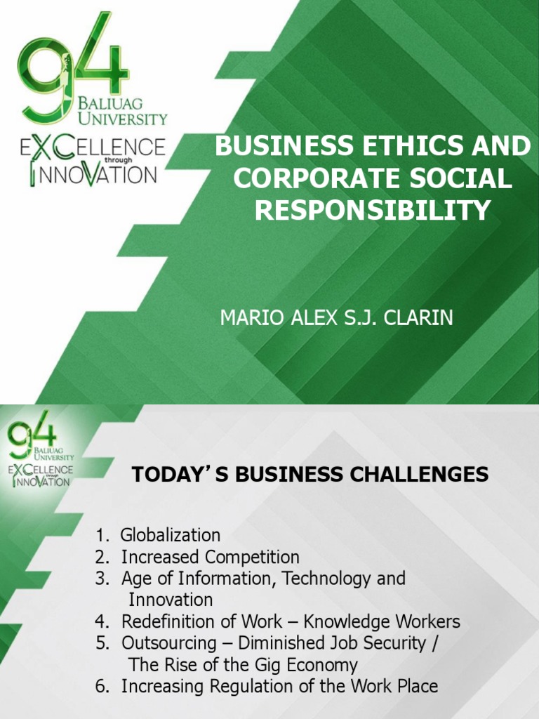 Business Ethics Seminar | PDF | Value (Ethics) | Business Ethics